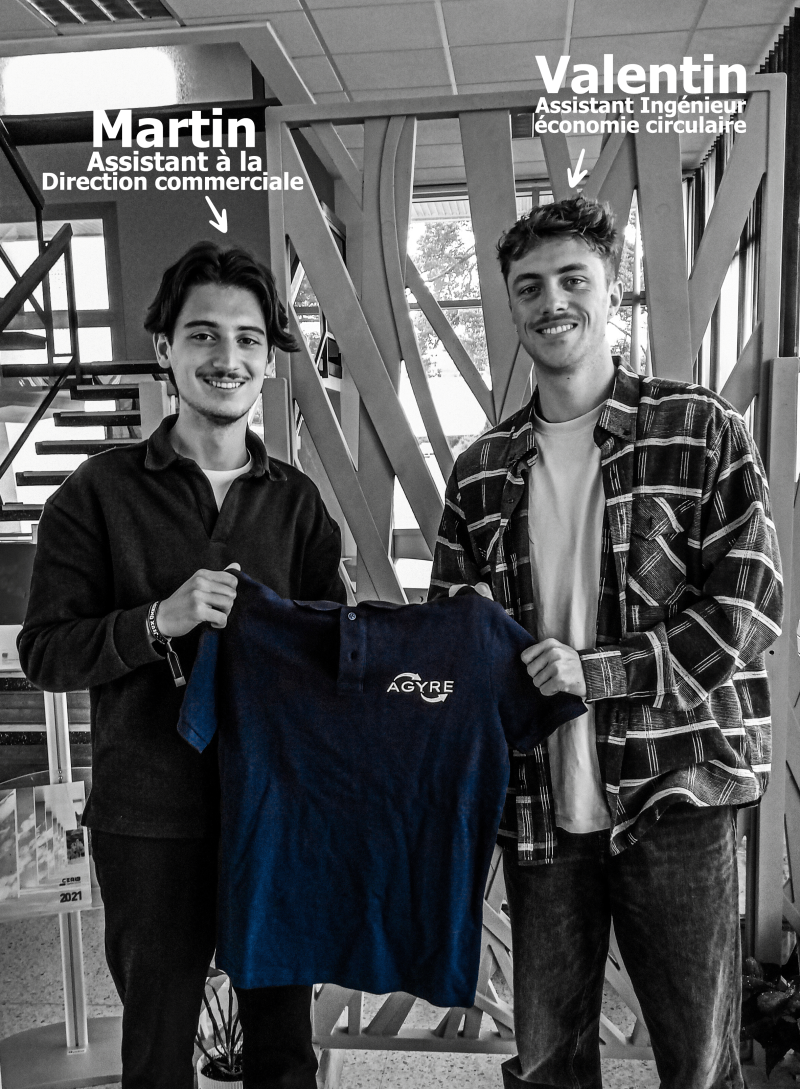 Deux nouvelles recrues Agyre : Martin et Valentin | Actus