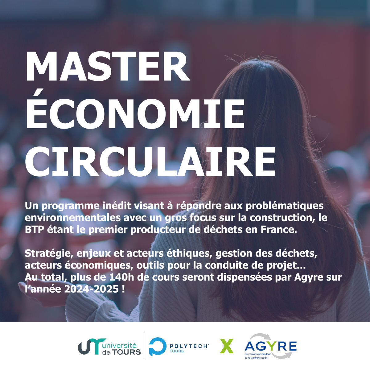 Un Master Économie Circulaire ! Agyre x Polytech Tours | Actus